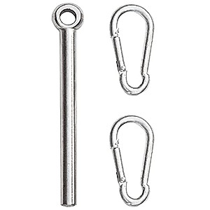 VEVOR, 4' x 5' ATV Chain, UTV Tractor Attachments Drag Mat for Landscape Leveling or Sod Prepping, Durable Harrow Rake Grader for Gravel Driveway, Farm, Garden, Field, Black