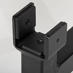 Titan Fitness Full Deadlift Barbell Jack Stand, 2000 LB Capacity, Elevated Lift for Easy Loading and Unloading Barbell Weight Plates, Weight Training, Deadlift Exercises, Powerlifting, Home Gym