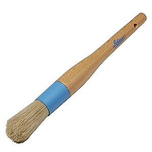 Ateco Round Pastry Brush Head With Natural Boar Bristles