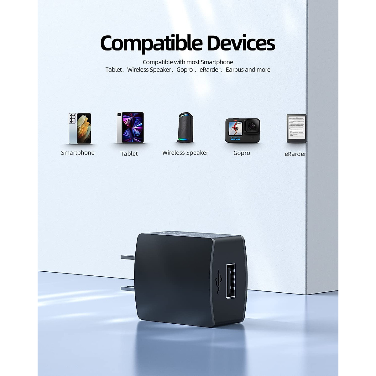 Charger Fit for Tribit Speakers XSound Surf Go,StormBox Pro Micro,StormBox,MaxSound Plus,Headphones XFree Tune Go,QuietPlus 50 72,Earbuds FlyBuds 1 3 C1 C2 NC,QuietPlus 78 Power Supply Adapter Cord