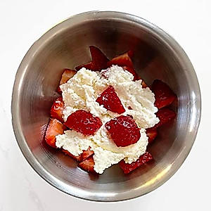 Avanchy® Baby Bowls with Suction and Storage Lids Set. Babies Kids Toddler Boys Girl First Food Feeding. Fits Feeding High Chair Table. Stainless Steel, Blue