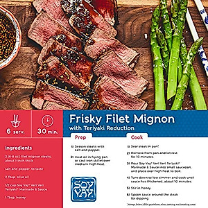 Soy Vay Veri Veri Teriyaki Marinade and Sauce, 21 Ounce Bottle (Package May Vary)