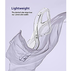 Ringke Air Shoulder Strap Compatible with iPhone 12 Case, Crossbody Neck Lanyard with Clear TPU Silicone Phone Cover for 6.1-inch (2020) - Clear