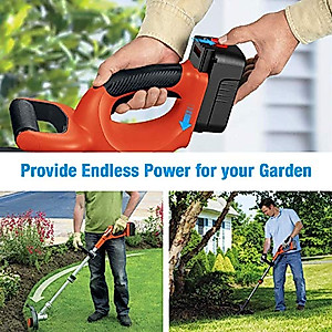 KINGTIANLE HPB18 Battery for Black+Decker 18V: Firestorm 2 Packs [Upgraded to 4500mAh] Ni-MH 4.5Ah Replacement for Black and Decker 18 Volt HPB18-OPE 244760-00 A1718 FSB18 Cordless Power Tool