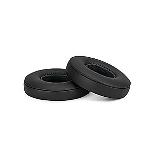 Brainwavz Earpads for Beats Solo 2 & 3 Headphones, Upgraded Replacement Pads with Memory Foam & Leather, Easy to Install, Black