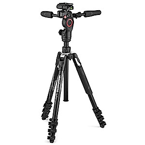 Manfrotto Befree 3-Way Live Advanced 4-Section Tripod with Befree 3-Way Live Head