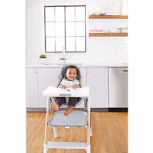 Skip Hop 2 in 1 High Chair, Convertible Sit-to-Step