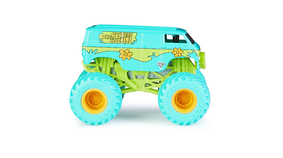 Monster Jam 2022 Nitro Neon Mystery Machine Diecast Truck