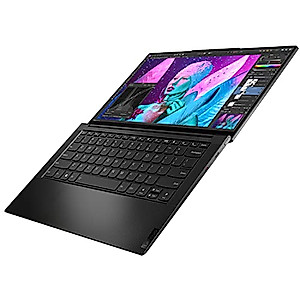 Lenovo IdeaPad Slim 9i 14" 4K UHD Touchscreen Ultra Business Laptop Intel Core i7-1165G7 EVO 16GB LPDDR4x 512GB PCIe SSD Backlit KB FP Reader, Thunderbolt 4, Windows 10 Pro, Shadow Black (Renewed)