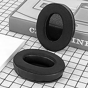 Geekria Sport Extra Thick Cooling Gel Replacement Ear Pads for Logitech G Pro, G Pro X, G433, G233 Headphones Earpads, Headset Ear Cushion Repair Parts (Black)