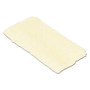 Boardwalk BWK4516 16 in. Lambswool Mop Head Applicator Refill Pad - White