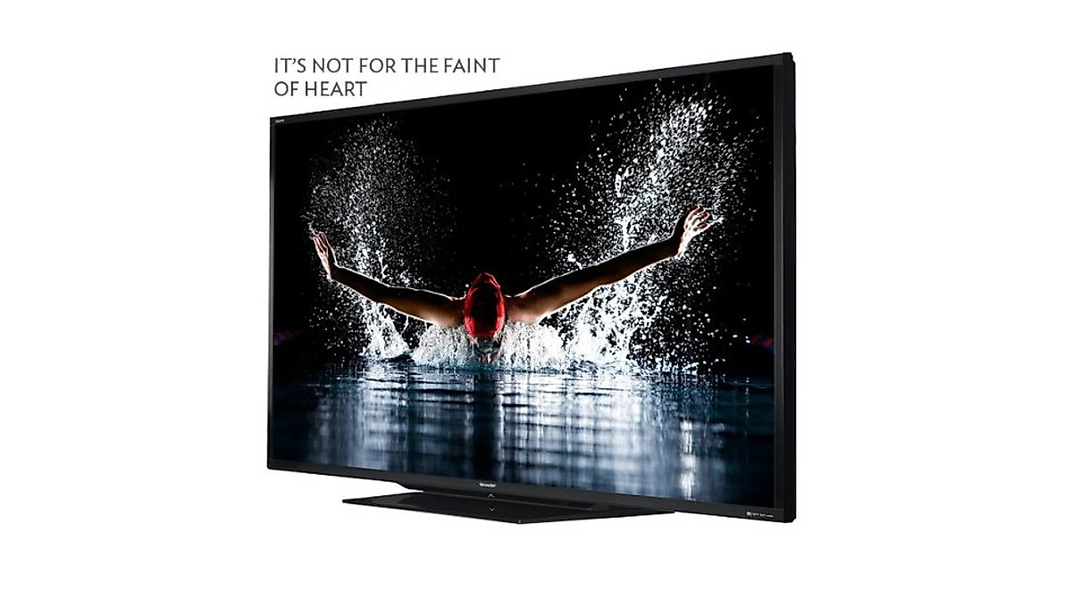 World's Largest: Sharp 90-inch 3D Smart LED TV