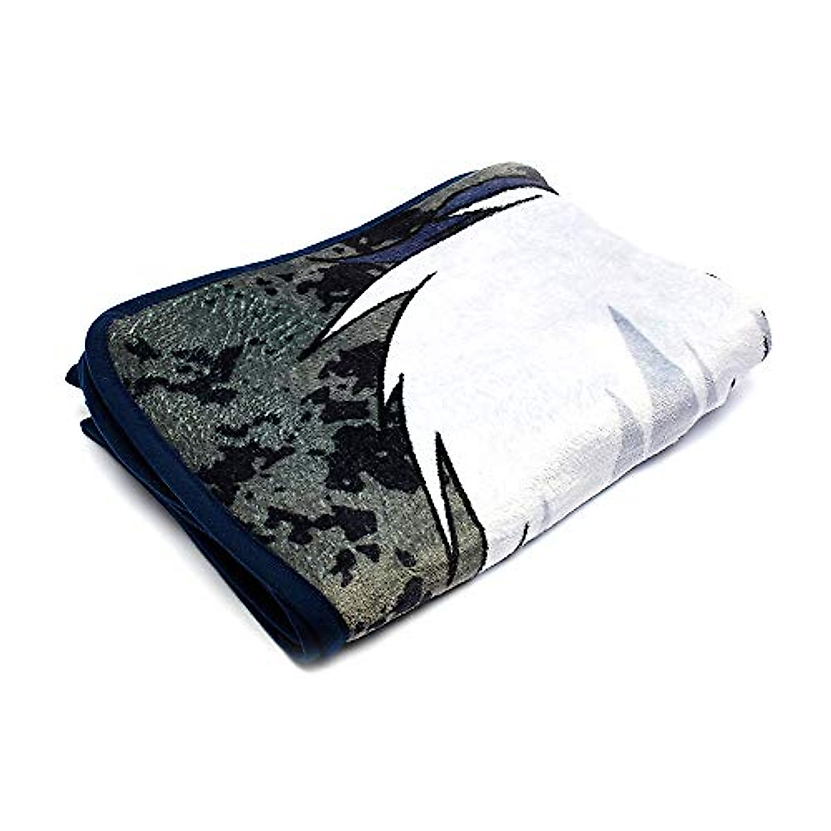 Naruto Shippuden Fleece Blanket for Couch Sofa and Bed | 45 X 60 Inches Naruto Blanket with Free Air Freshener Featuring Kakashi | Official Licensed | by Just Funky