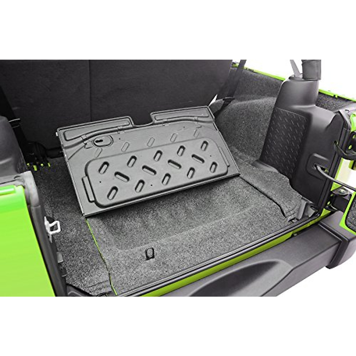 Bedrug - Jeep Cargo Kit | 2007 - 2010 Jeep Wrangler JK UNLTD 4 Door, Cargo Liner w/ Tailgate & Tub Liner | Grey - 5 pc. | BRJK07R4