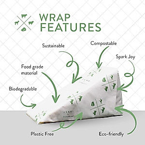 Formaticum Zero Cheese Storage Paper, Compostable, Biodegradable, and Plastic-Free Paper to Keep Cheese and Charcuterie Fresh, 9 x 13 Inches, 30 Total Sheets (2 Boxes)