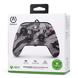 PowerA Enhanced Wired Controller for Xbox Series X|S - Arctic Camo
