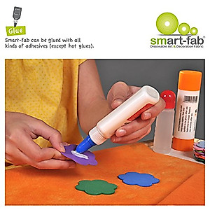 Smart-Fab Fabric Weatherproof Cut Sheet, 9 x 12 Inches, Assorted Color, Pack of 270