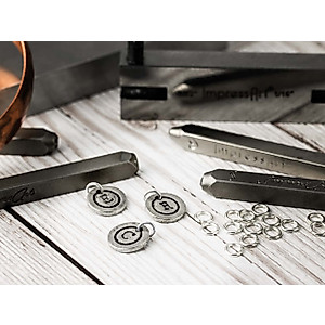 ImpressArt Large Drop Border Pewter Stamping Blank Clearance