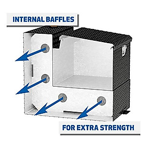 UWS TT-45-COMBO-BLK Transfer Tank