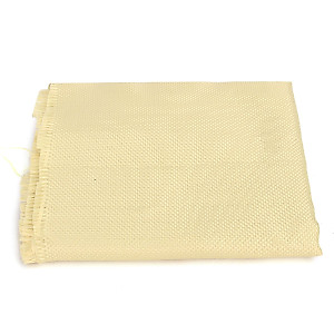 SHQIN Durable 200gsm Woven Fabric Aramid Fiber Cloth Plain Color Yellow Twill Linear Density 1100 D DIY Crafts