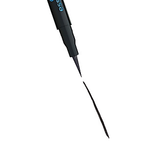 essence | 5-Pack Black Waterproof Superfine Eyeliner Pen | Longlasting & Pigmented Liquid Formula | Glide-on & Precise Application | Felt Tip Applicator | Paraben Free | Cruelty Free