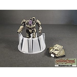 Mech Bunker Coolant Pool 6mm/8mm Tabletop Terrain Compatible with Epic, Adeptus Titanicus, Hex Maps