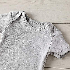 Aunt Cool Than Dad Baby Boy Clothes Unisex Funny Baby Girl Baby Bodysuit 0-3 months (gray,3-6M)