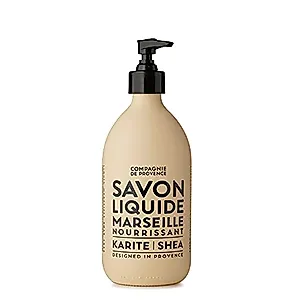 Compagnie de Provence Savon de Marseille Nourishing Liquid Soap, Karite (Shea Butter), 16.7 Fl Oz Refill