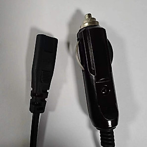 Budth Power Cord for Electric Lunch Box, 12/24v for Car Use, 110v for Home Office Use, Lunch Box Food Heater Plug, Portable Electric Lunch Box Replaceable Power Cord