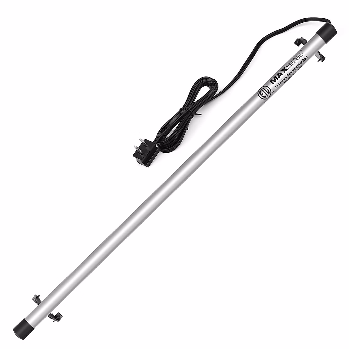 MAXSafes Gun Safe Dehumidifier Rod, Dry Rod - Easy Installation Plug-in Electric Dehumidifier Eliminates Moisture for Gun Safes & Cabinets, ETL Approved (24in)