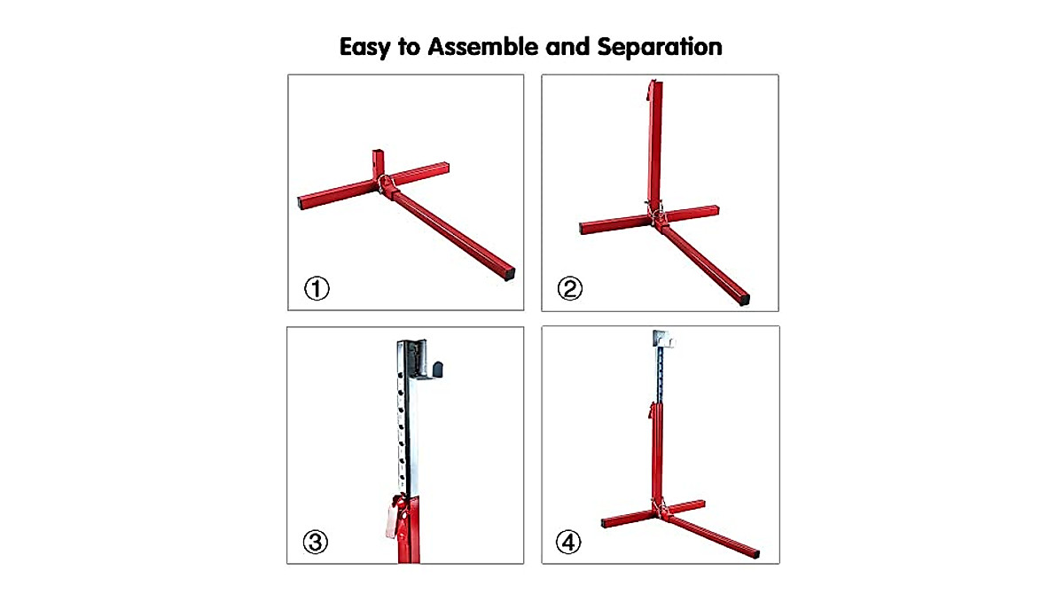 COPACHI Lawn Mower Lift Tool - Adjustable Low-Profile Support