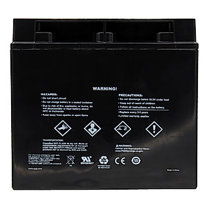 UPG New Replacement Battery for DR Power Field Mower 10483 104837 12V 17AH 18AH