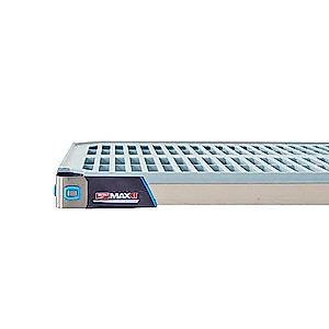 METRO MetroMax i MX2442G Plastic Industrial Shelf with Grid Mat, 24" x 42"