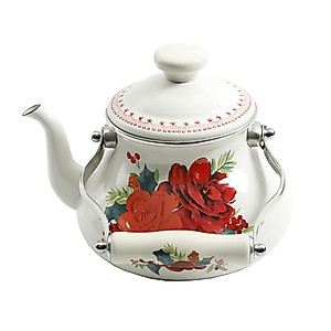 The Pioneer Woman Cheerful Rose Tea Kettle