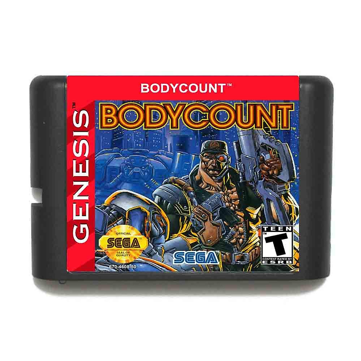 Body Count NTSC-USA 16 bit MD Game Card For Sega Mega Drive For Genesis