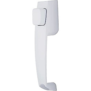Wright Products - Tie Down Push Button Door Latch for Screen and Storm Doors, White