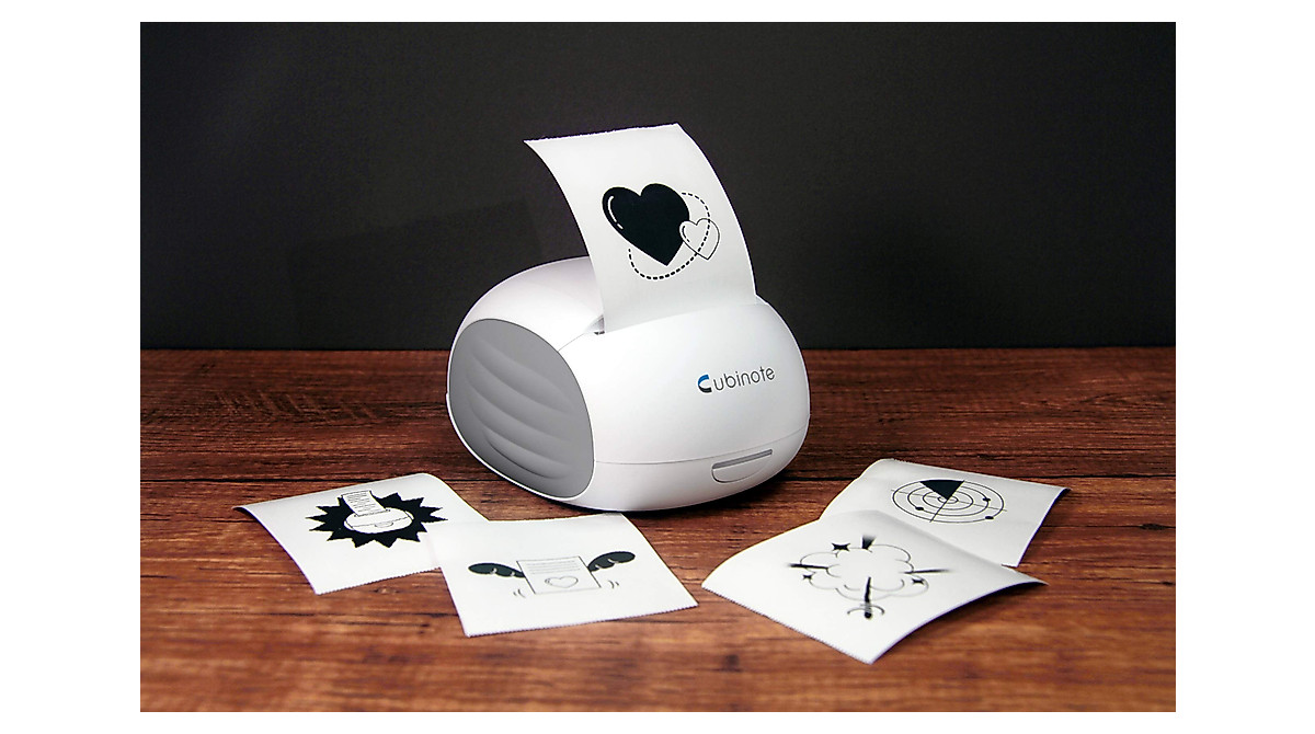 Cubinote Home No Ink Thermal Printer - Print Notes & Labels