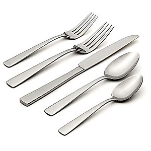 Oneida, Service for 4 Satin Nocha 20 Piece Everyday Flatware, 18/0 Stainless Steel, Silverware Set