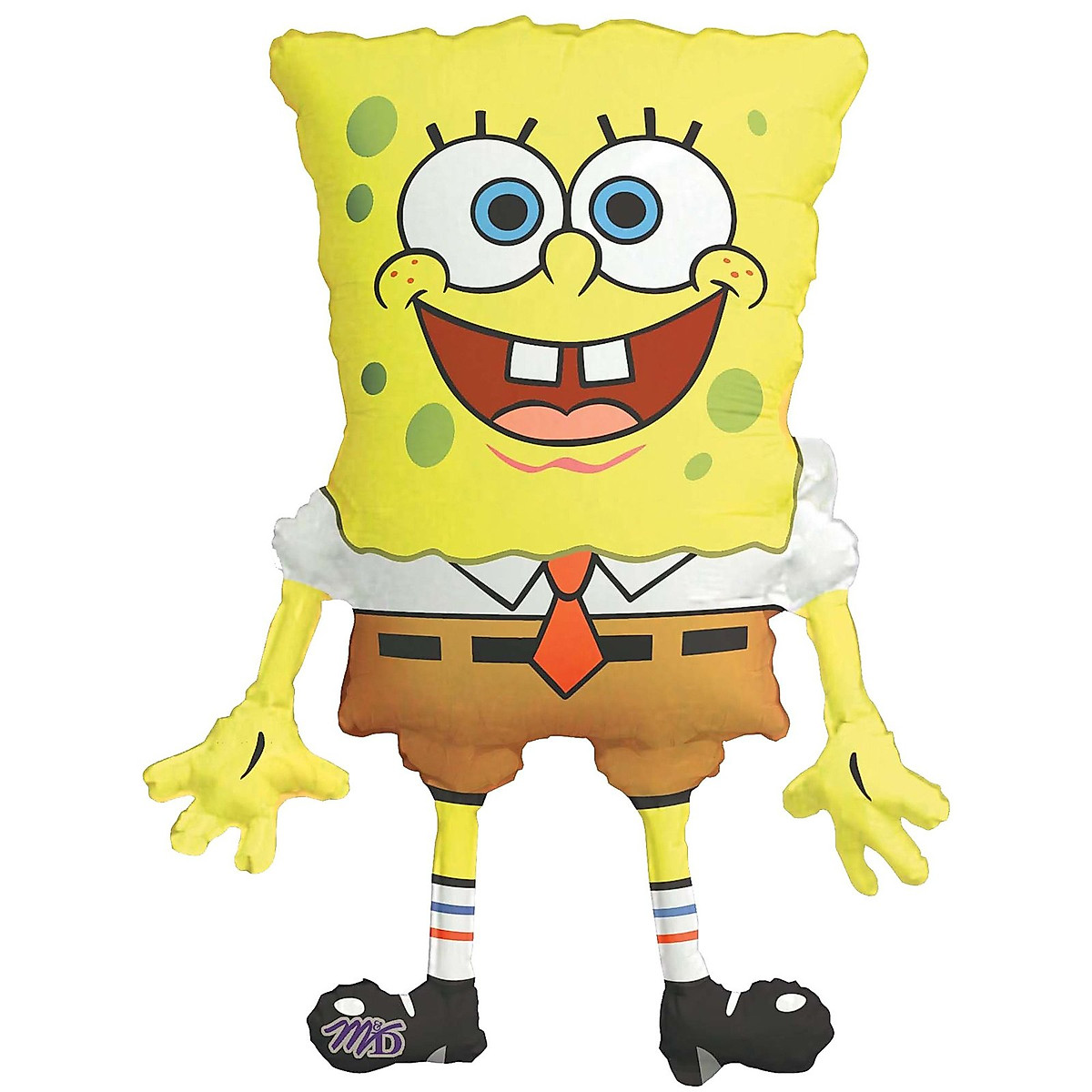 Anagram International M6398901 SpongeBob Square Pants Shape Balloon Pack, 28"