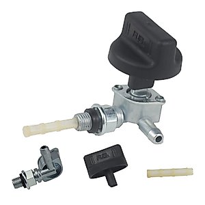 Fuel Shut Off Valve Compatible with Husqvarna Ariens Snow Blower 532429234 20001436 Black