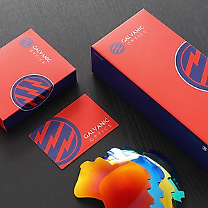 Galvanic Replacement Lenses for Oakley Holbrook XL OO9417 Sunglasses - Ice + Black Polarized - Combo Pack