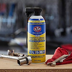 Pro Series Car Rust Remover, 3-in-1 Lubricant and Penetrant for Home, Cars and Truck, 11 Oz, STP