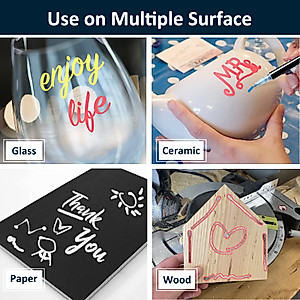 KERIFI Super Squiggles Double Outline Markers 12 Colors Supersquiggles Double Line Self Outline Metallic Markers, Shimmer Glitter Pens Set for Christmas Card, Easter Eggs, Scrapbook, DIY Art Crafts