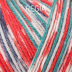 Regia 9801629 08078 Hand Knitting Yarn Wool, Iceland, 18 x 9 x 9 cm, Wool, Garden, 16 x 9 x 7.5 cm
