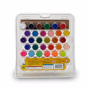 Crayola Kids Washable Paint Set, 42 Ct. Gift for Kids, Ages 3, 4, 5, 6, 7, Assorted