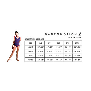 DANZNMOTION by Danshuz Girl's Plush Halter Leotard (Black, 6X-7) - 2465C