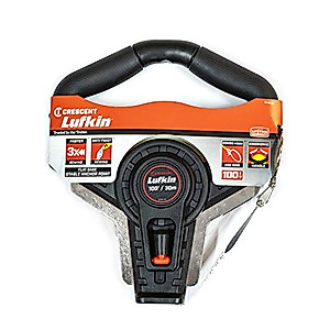 Crescent Lufkin 1/2" x 100'/30m Fiberglass Long Tape - FE100-02