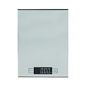 SmartHeart Stainless Steel Digital Food Scale | Precision Measurements | Unit conversions: g, ml, oz, lbs | Weight Capacity: 11 lbs/5000 g | Easy Food Prep