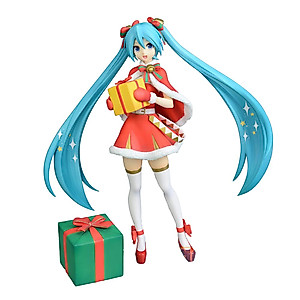 Sega Hatsune Miku Super Premium Action Figure Christmas 2019, 9"
