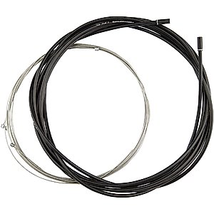 Jagwire Sport Shift XL Kit-Black Adult Unisex Shift Sleeves and Cables, Black, One Size
